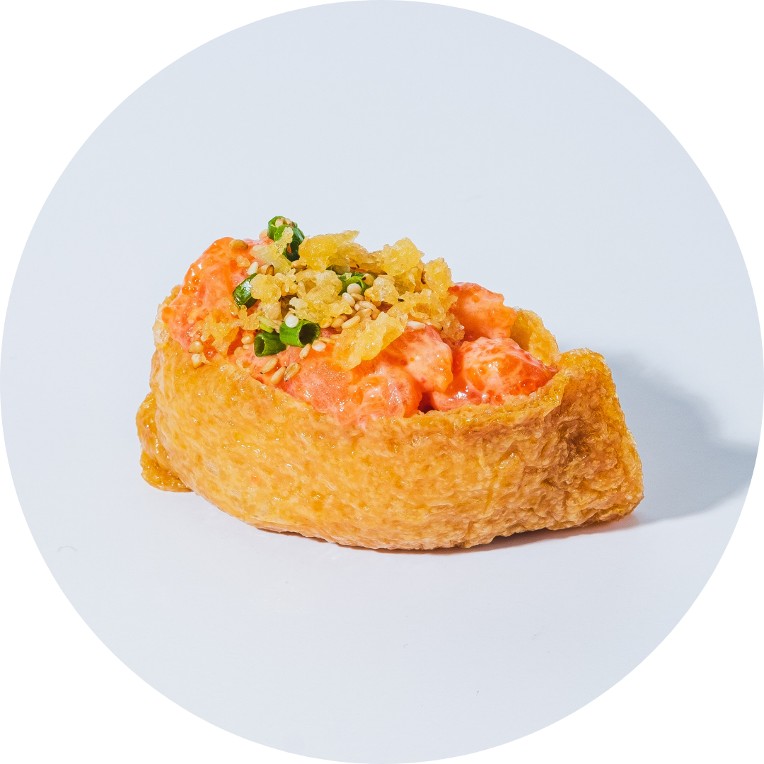 Spicy Salmon Inari – UMI Takeaway Sushi PH